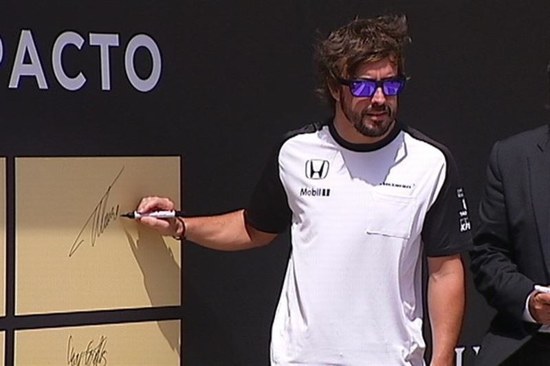 Fernando Alonso apadrina un «pacto de vida» para acabar con el alcohol ...